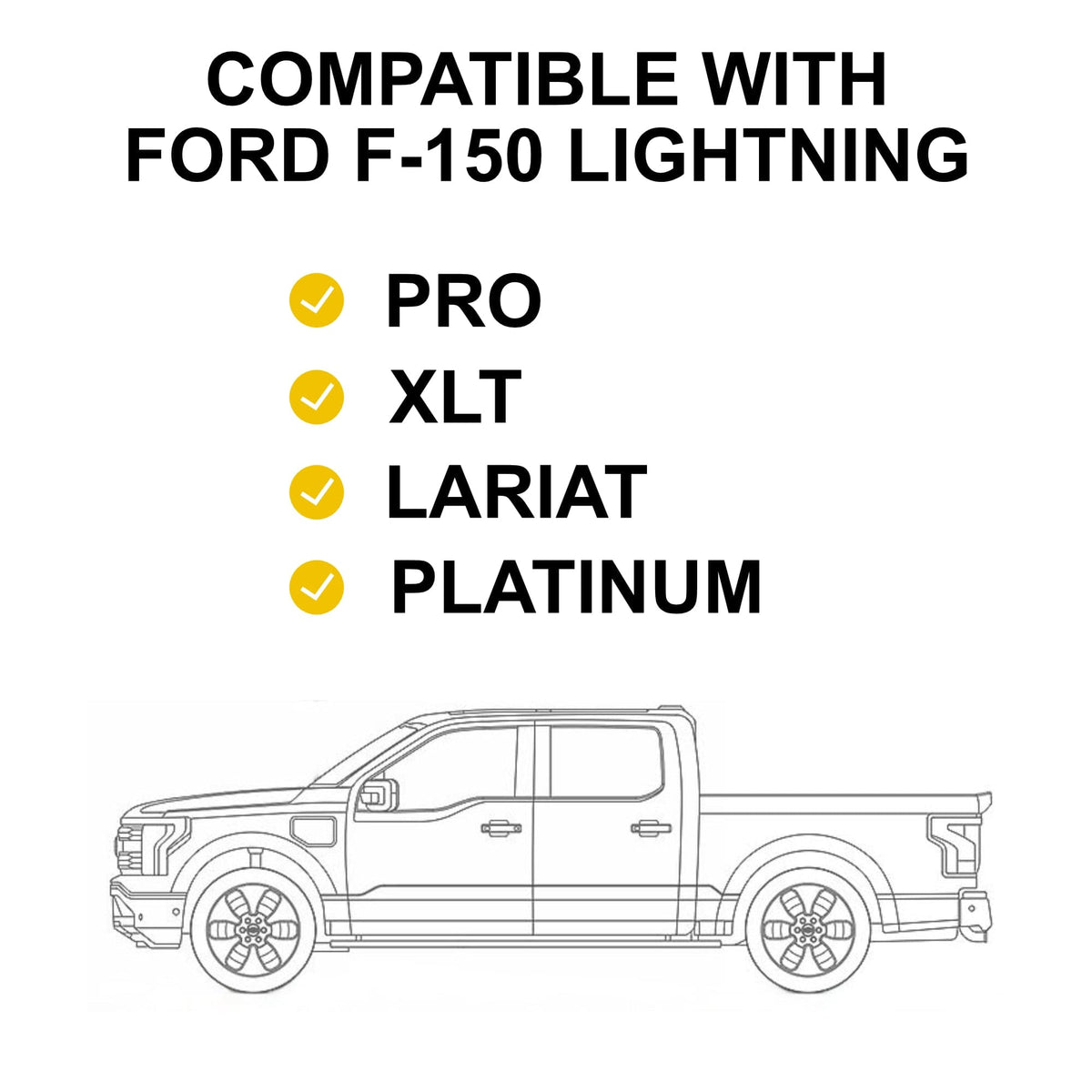 B Pillars PPF for Ford F-150 Lightning | DIY Paint Protection Film – TWRAPS