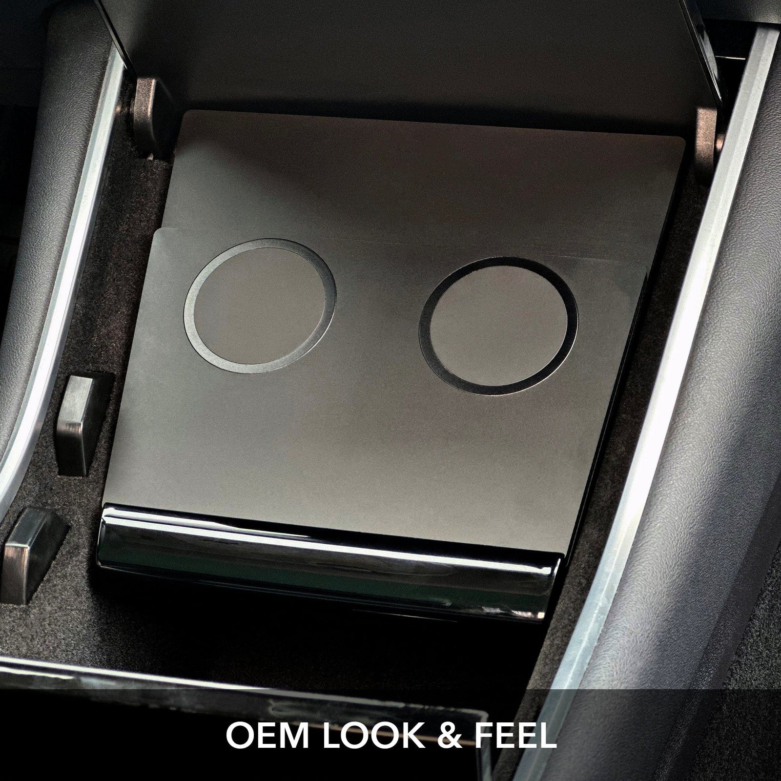 MagSafe Compatible Dual Wireless Charger | 2017-2020 Tesla Model 3/Y ...