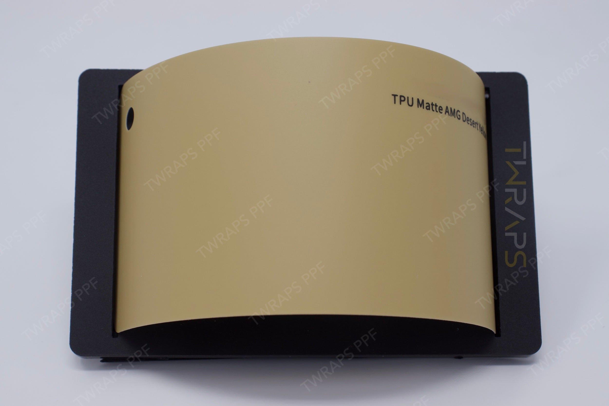 Matte AMG Desert Yellow Color PPF - 8mil TPU Car Wrap Film – TWRAPS